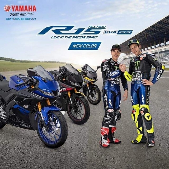 Yamaha Indonesia rilis warna baru R15 , aura racing kental terasa ...