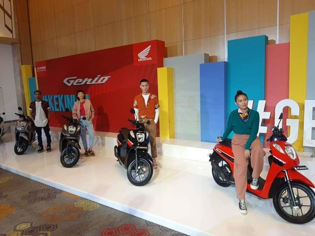 Honda Genio, retro matic Honda 17 jutaan launching hari ini!! | motorrio